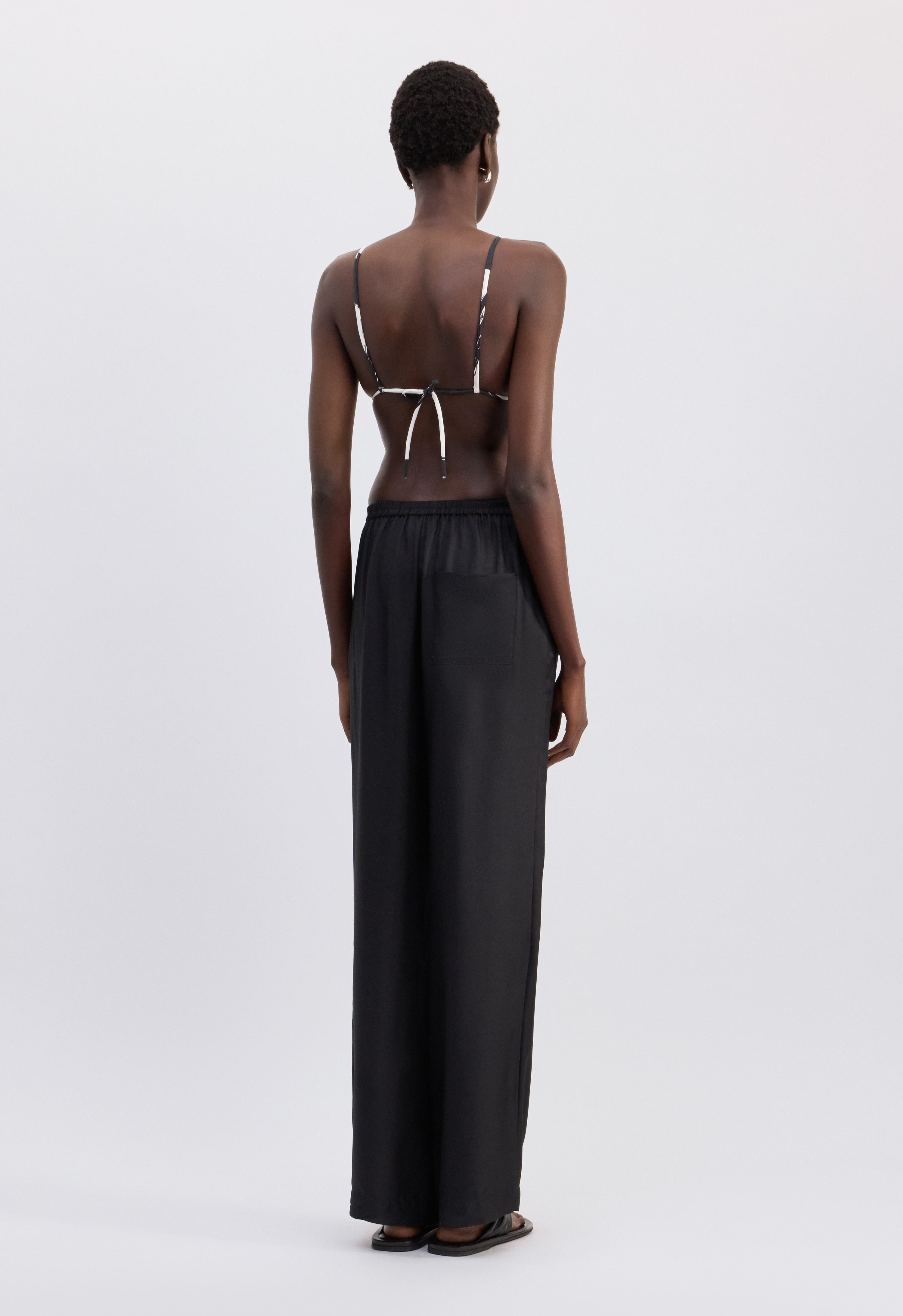 EREA TOP Printed triangle bikini top