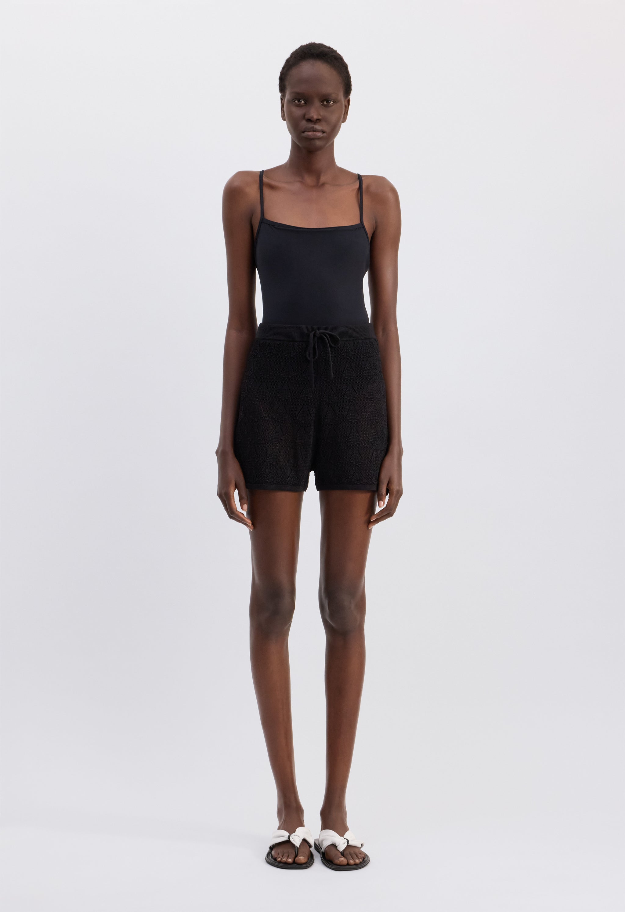 CORTES Drawstring shorts