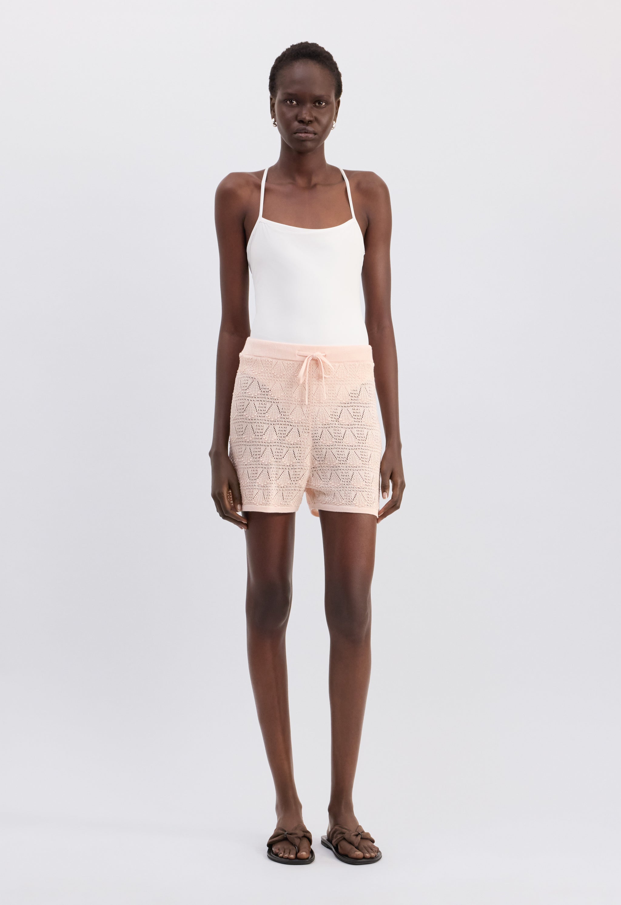 CORTES Drawstring shorts