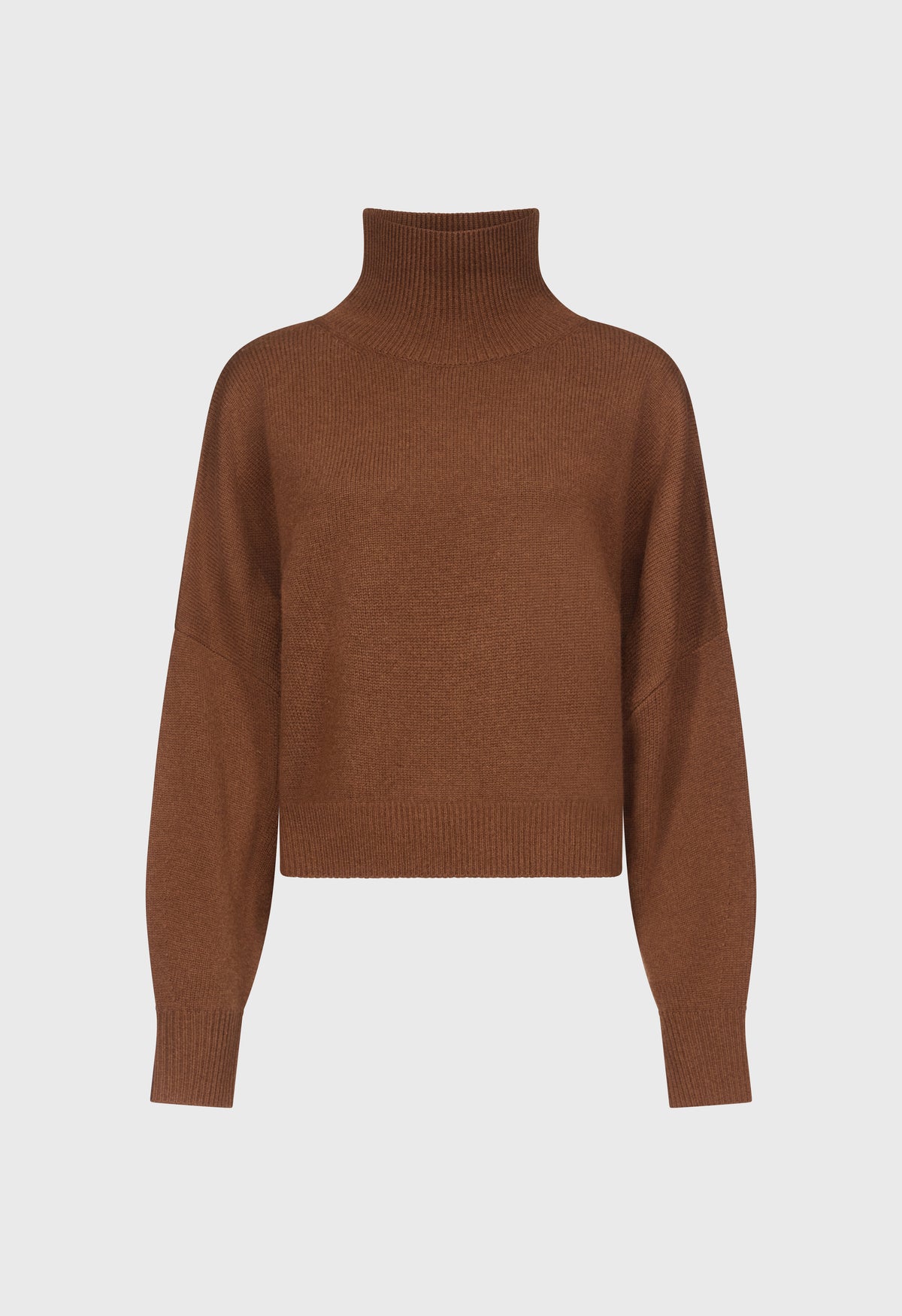 LUKE Stand collar wool sweater