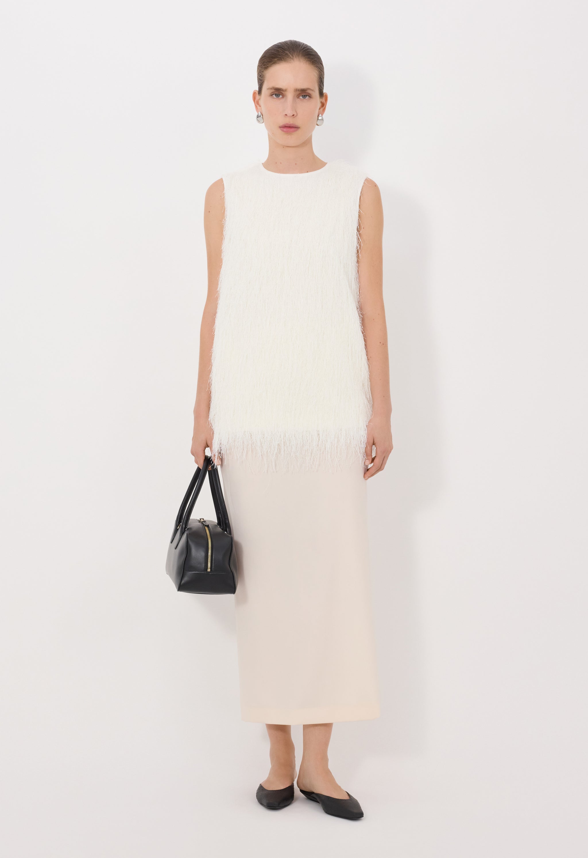 YASMIN Fringed top