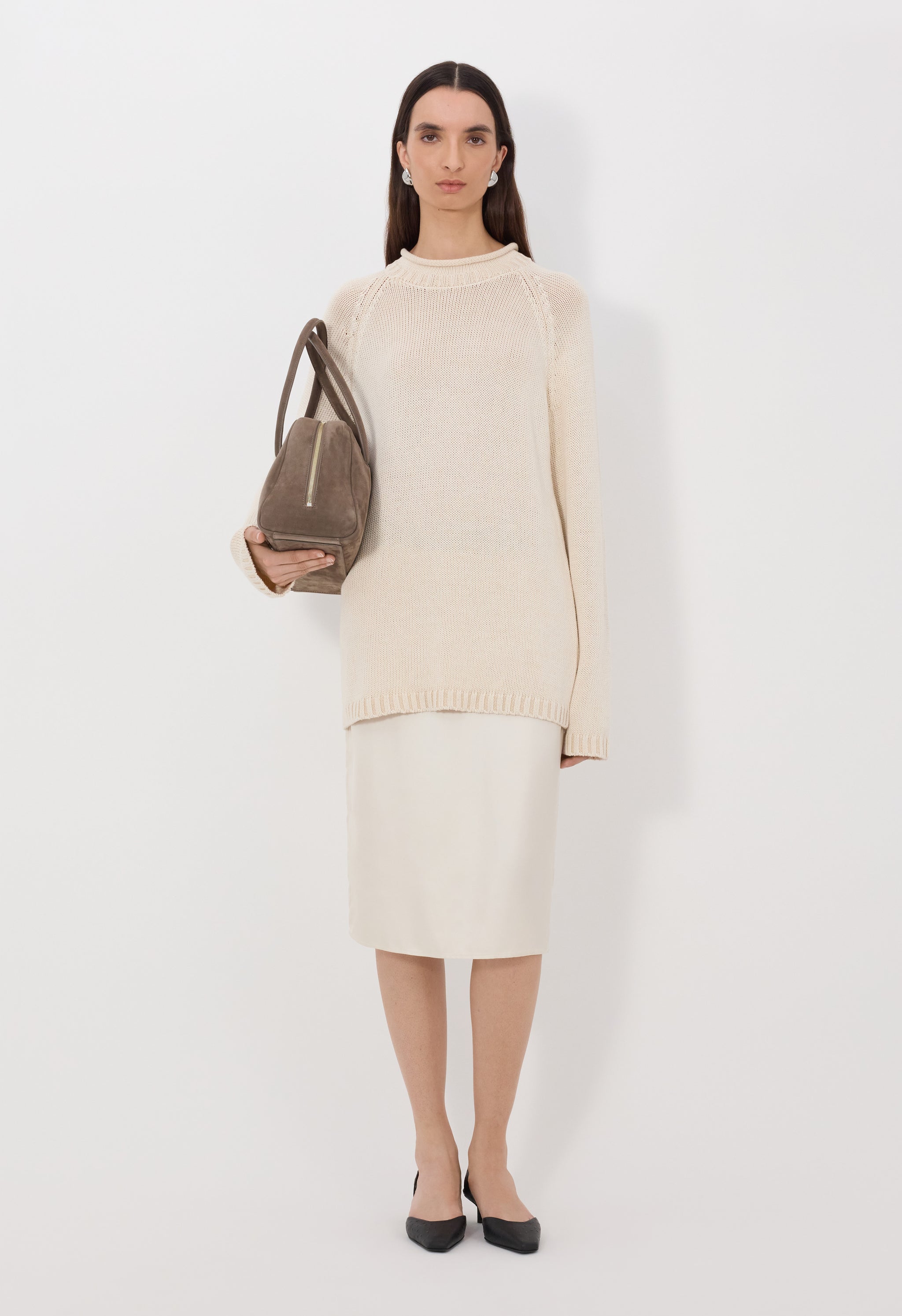 ZIMA Silk linen blend sweater